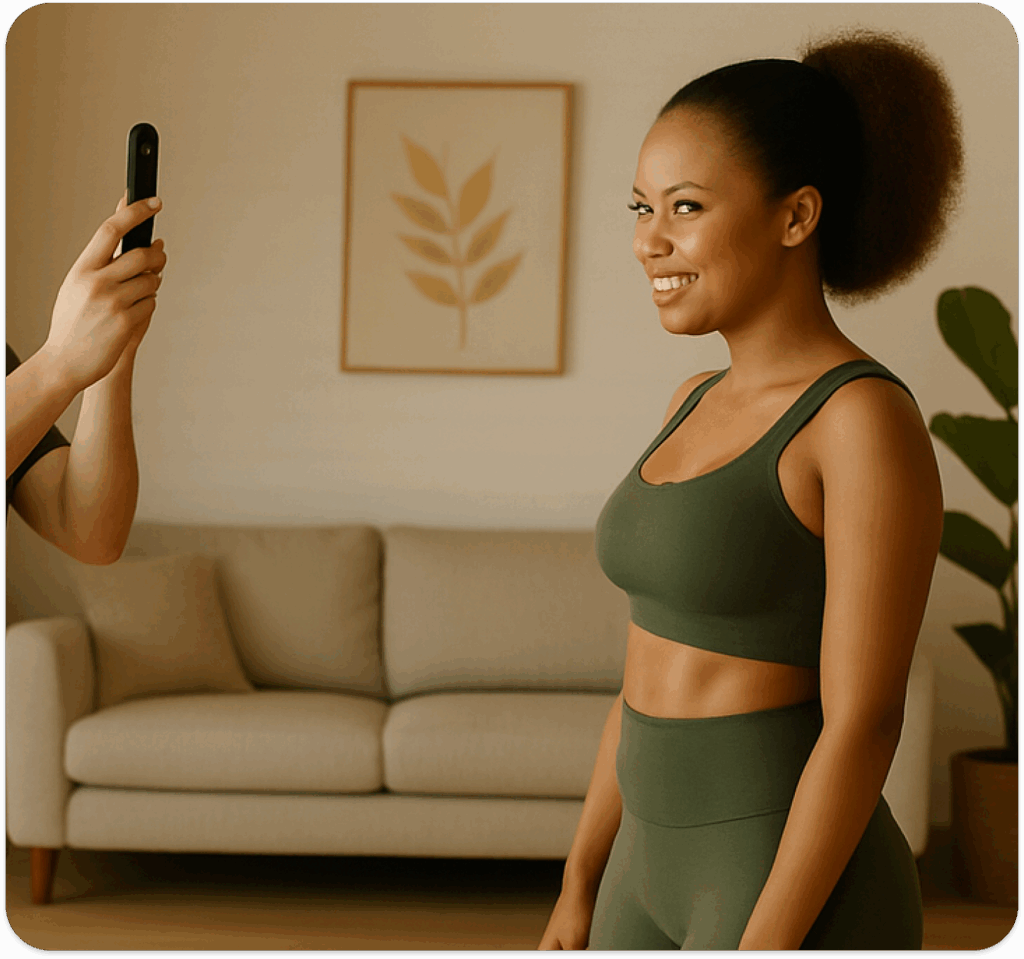 AI Body Composition & Weight Check | BMI Scan | Helfie